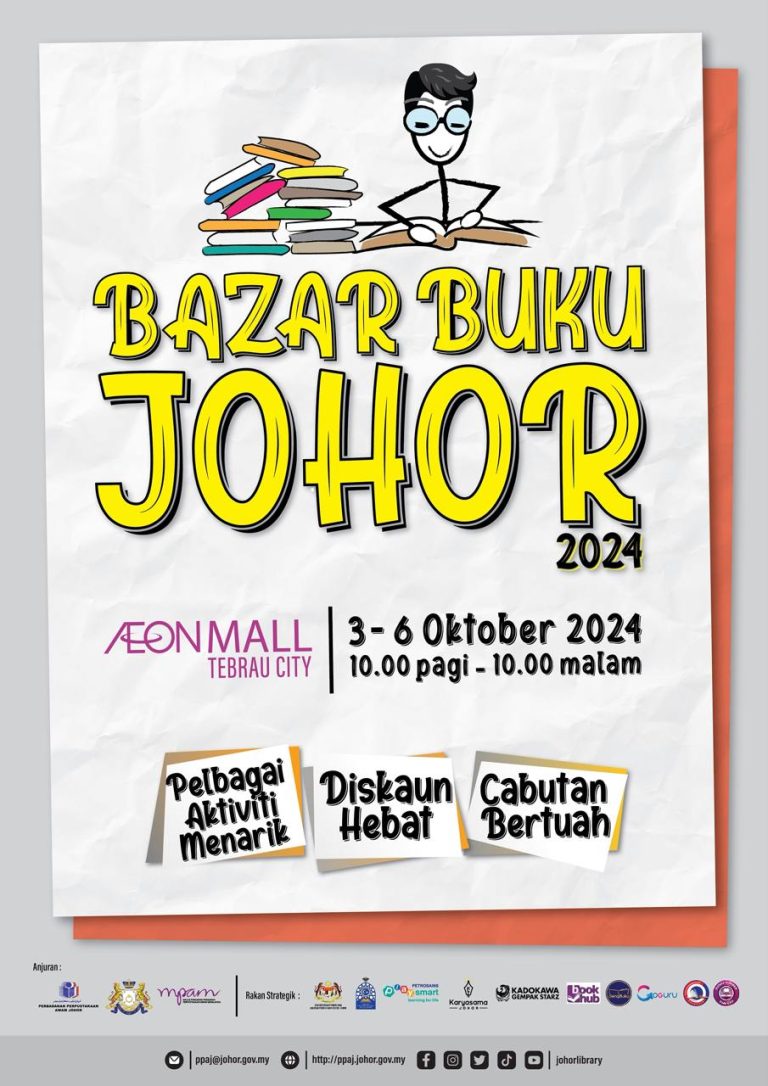 BAZAR BUKU JOHOR 2024 – Portal Rasmi Perbadanan Perpustakaan Awam Johor